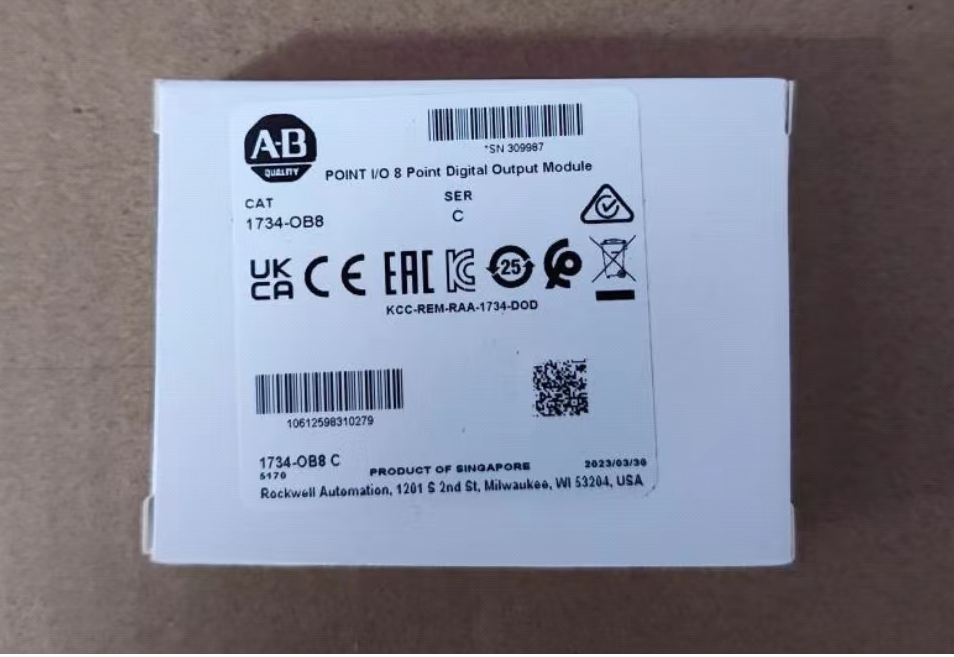 Allen-Bradley 1734-OB8 SER C POINT I/O 8 Point Digital Output Module ...