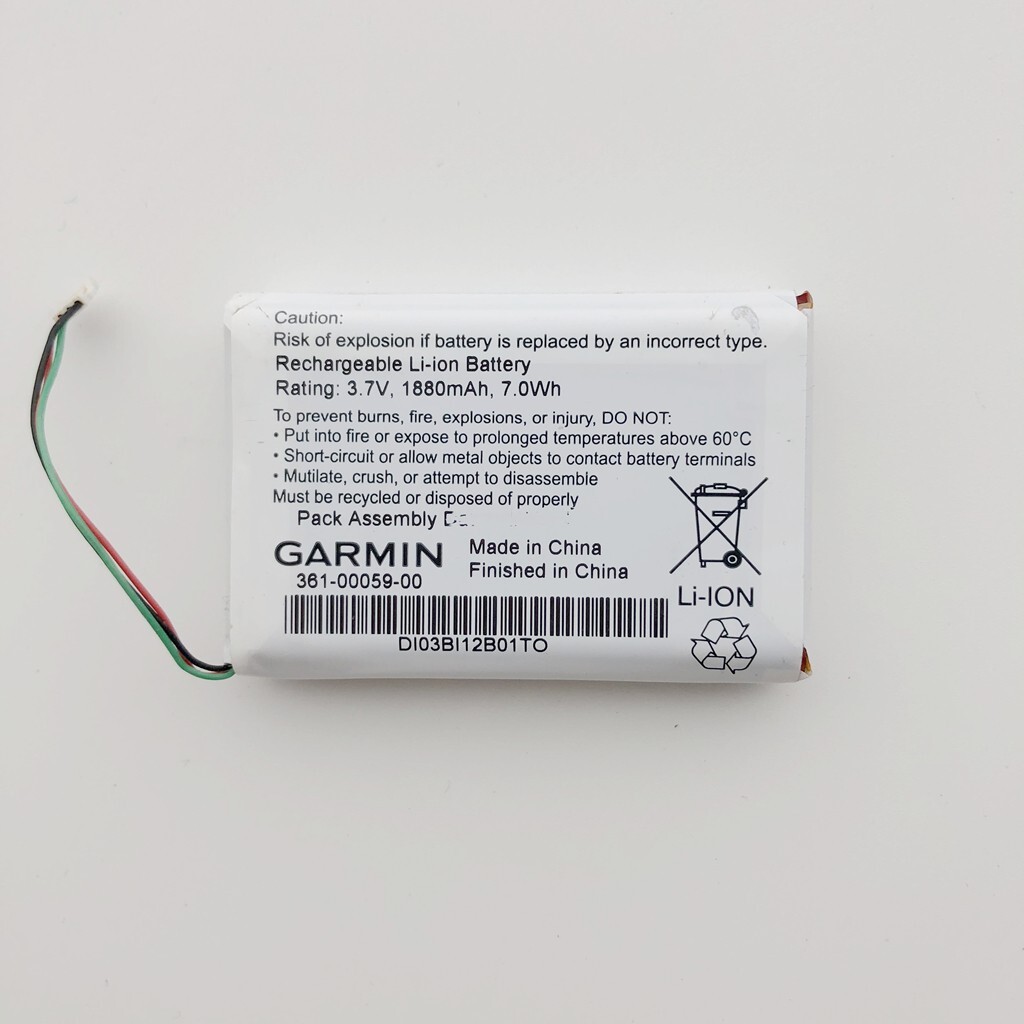 361-00059-00 Compatible Battery Garmin ZUMO Battery Replacement - 361 ...