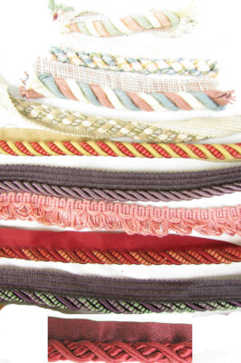 Twisted lip piping cord sewing trims for pillows upholstery crafts ...