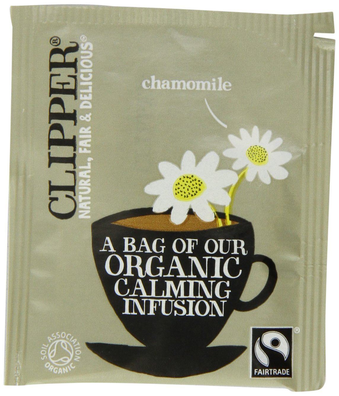 Clipper Tea Bags Fairtrade Organic Infusion Chamomile 250 Envelopes for ...