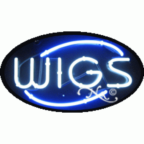 BRAND NEW "WIGS" 30x17 OVAL BORDER REAL NEON SIGN w/CUSTOM OPTIONS ...