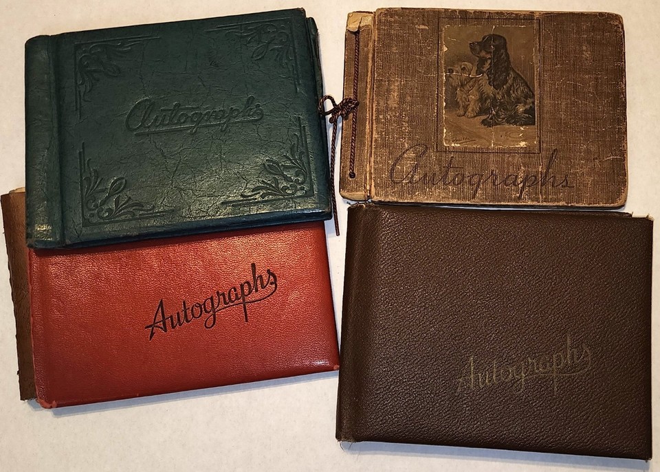 1940'S SIGNED ALBUM PAGE X3 SAM CHAPMAN GEORGE ARMSTRONG ELBIE FLETCHER ...