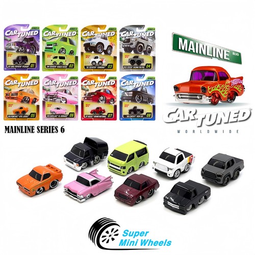 CarTuned 1:64 Mainline Series 6 Set of 8 Cars 592631-XX5 - Factory ...