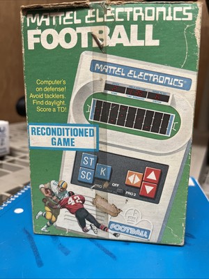Football Mattel (1977) Retro Handheld Games