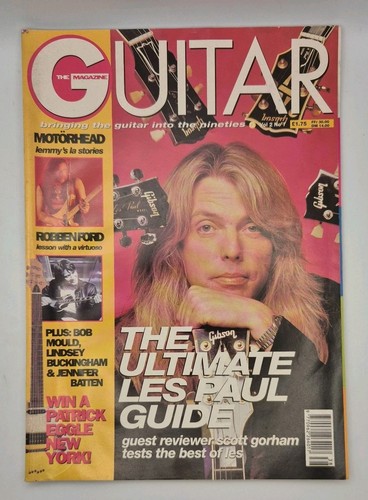 The Guitar Magazine Vol 2 No 7 October 1992 Scott Gorman Robben Ford (3 ...