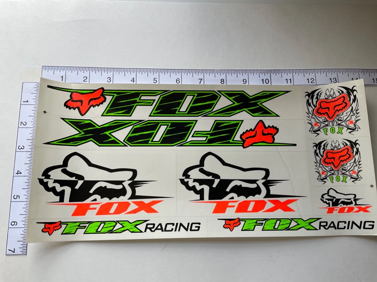 Fox Racing Orange And Green