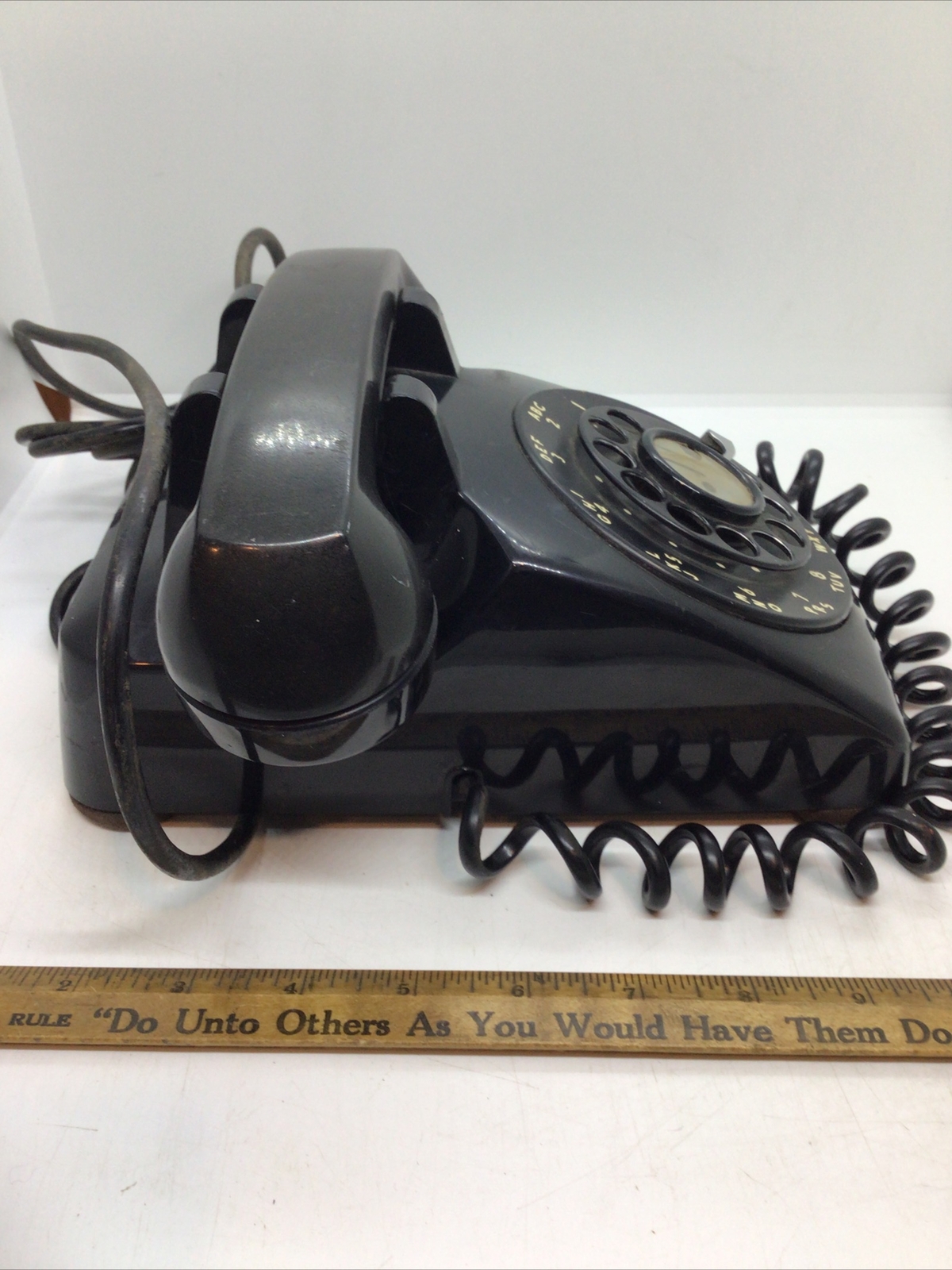 Western Electric Bell System - Vintage Black Rotary Telephone C/D 500 ...