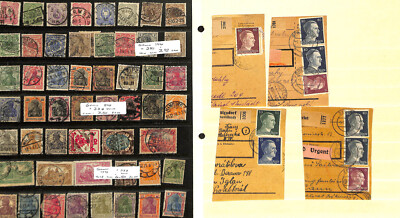 Germany Stamp Collection, Lot on 3 Stock Pages, All Different Early ...