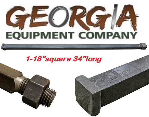 DISC HARROW PARTS, 1-1/8" SQUARE X 34" LONG HARROW AXLE, WE HAVE ALL ...