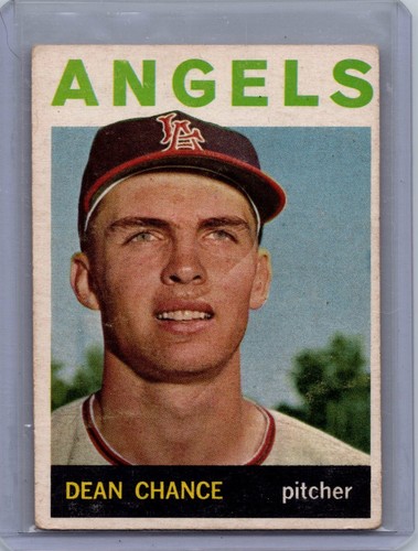 1964 Topps Baseball Card #32 Dean Chance Fair | eBay