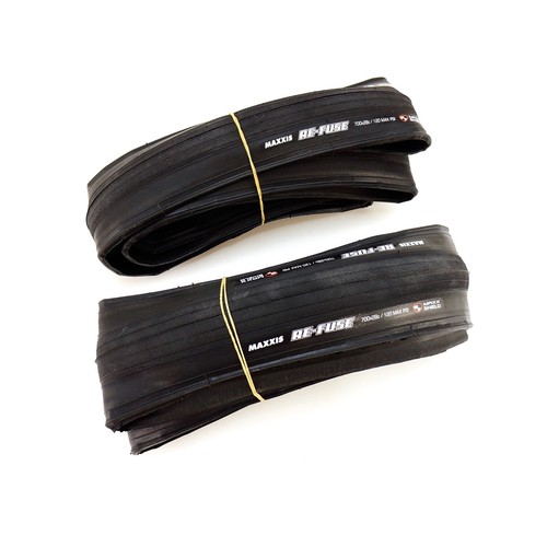 1 or 2 Tires Maxxis Re-Fuse 700x25C/28C Road Racing Bike Clincher Tyre ...