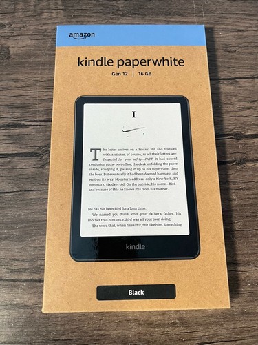 Amazon Kindle Paperwhite 12th Generation (WiFi) 16GB eBook Reader ...