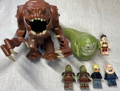 Authentic LEGO Minifigure Lot of 7 Star Wars Figures Rancor Monster ...