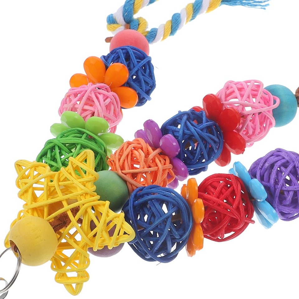 4pcs Parrot Chewing Toy Parrot Teething Toy Birds Teeth Grinding ...