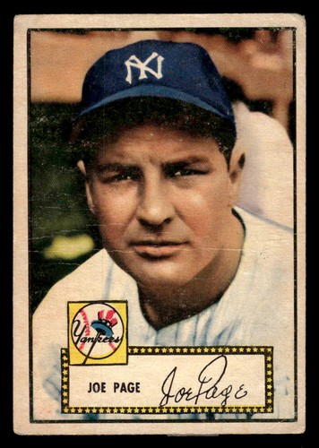 1952 Topps #48 Joe Page - GD-VG *TedsCardShack* | eBay