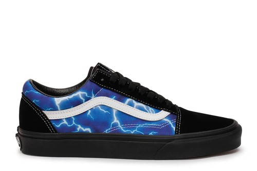 VANS Old Skool Lightning low top- Blue | eBay