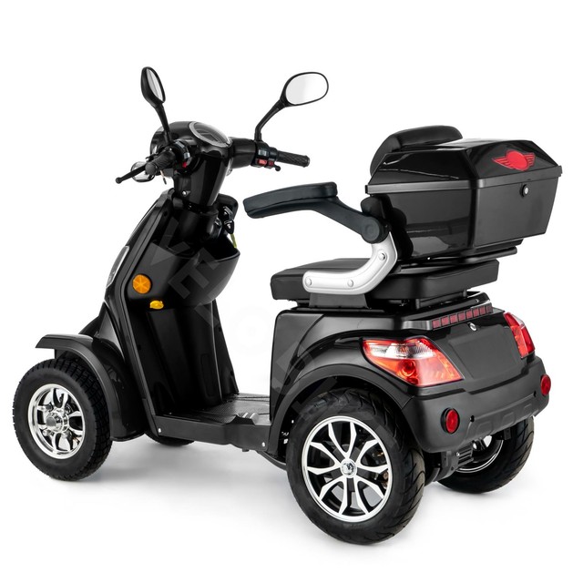 4 Wheeled Electric Mobility Scooter 1000w Veleco Faster Black for sale ...