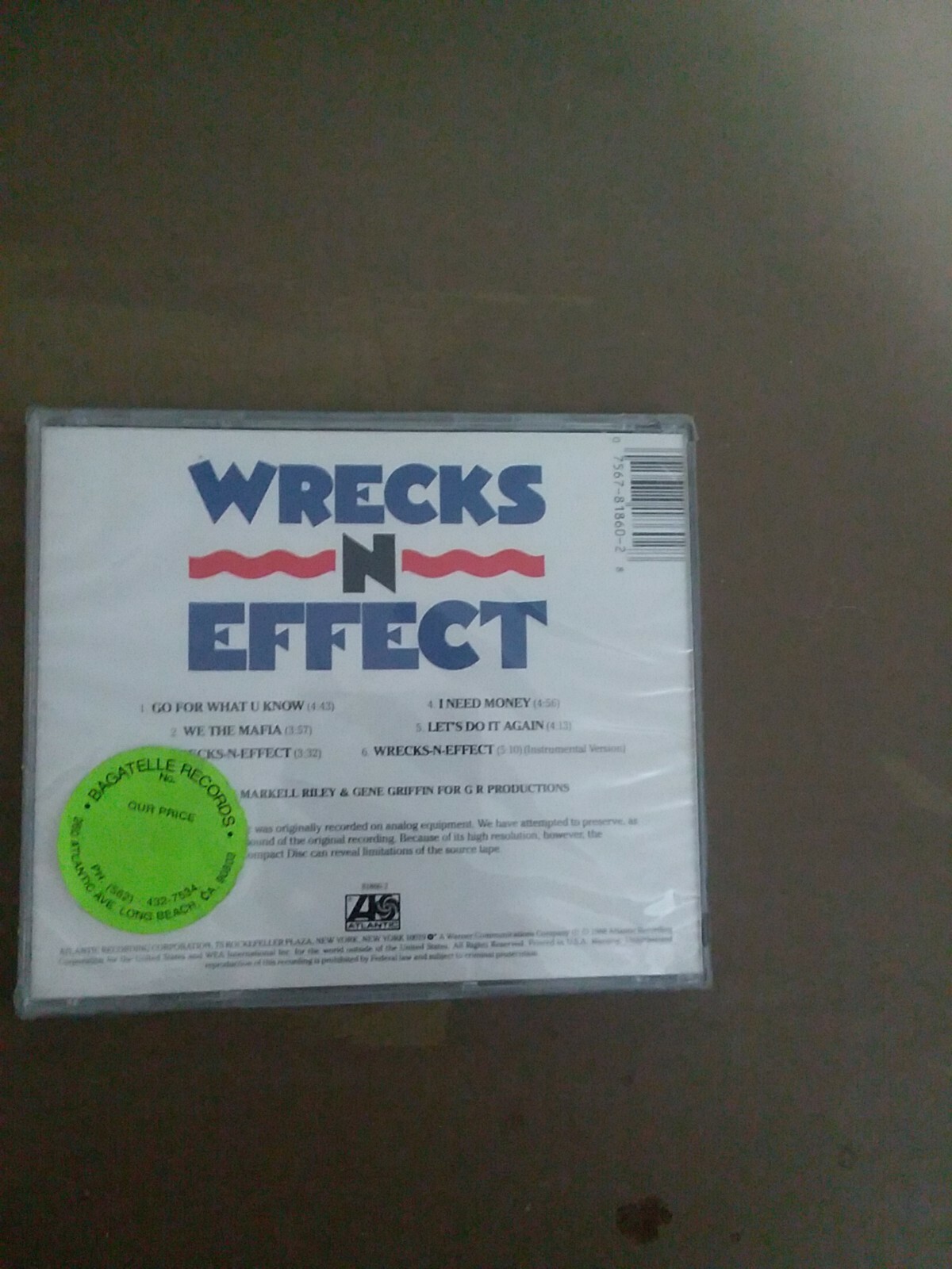 Wrecks-N-Effect by Wreckx-N-Effect (CD, Feb-1993, Atlantic (Label ...