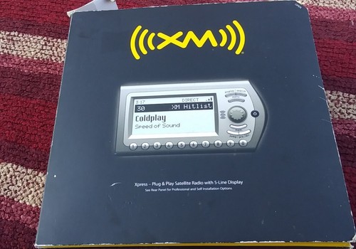 New Sealed Audiovox XMCK-10AB XM Xpress Satellite Radio & Car Kit | eBay