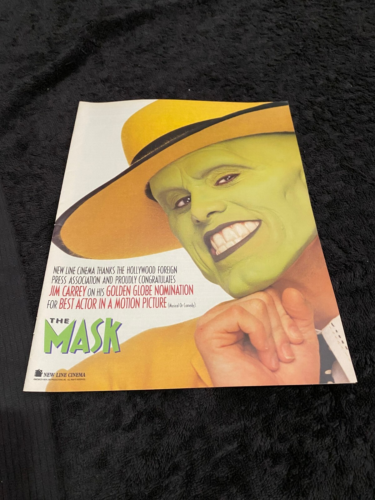 Jim Carrey As The Mask Makeup