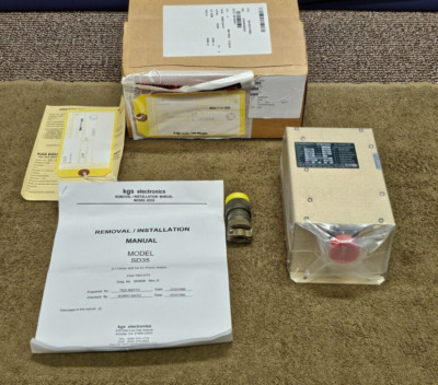 KGS SD35 Power Supply Regulated Inverter FAA TSO-C73 28VDC to 115VAC ...