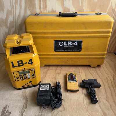 Laser Alignment LB-4 Dual Grade Level & ROD-EYE 8 Rotary Survey ...