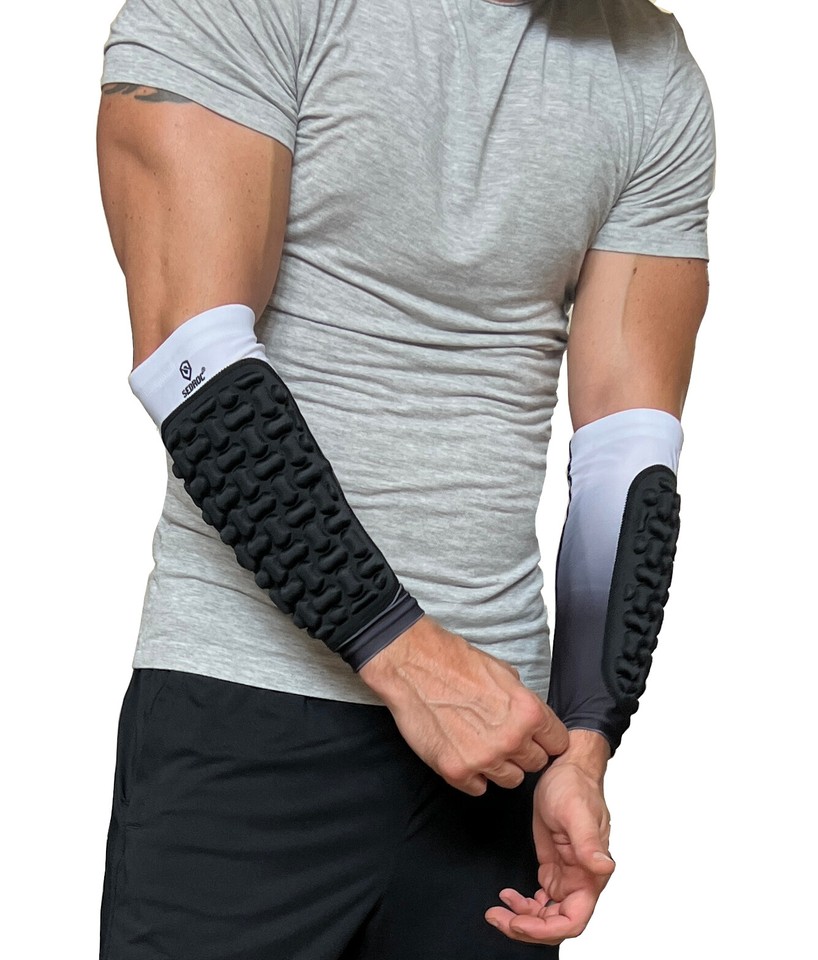 Sedroc Padded Arm Guards Forearm Protectors Ultra Thin Sleeves with ...