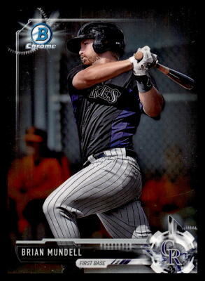 2017 Bowman Chrome #BCP86 Brian Mundell Colorado Rockies | eBay