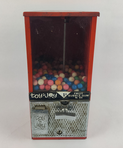 VINTAGE TOY N JOY - 10 CENT - TOY Gumball MACHINE *NO KEY* - AS IS | eBay