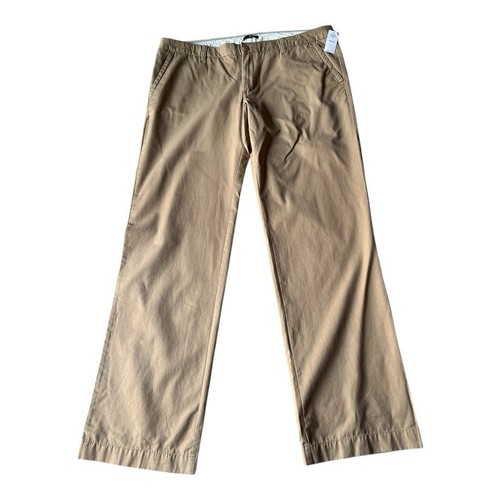 GAP Tan Cotton Straight Chino Khakis Pants Women’s Size 16 Inseams 32” | eBay