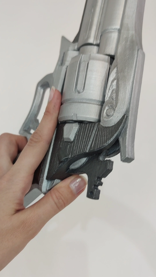 Cassidy's Peacekeeper revolver pistol prop from Overwatch | eBay