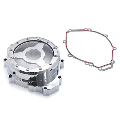 Chrome CNC Left Engine Stator Cover Crankcase "R1" For YAMAHA YZF R1 ...