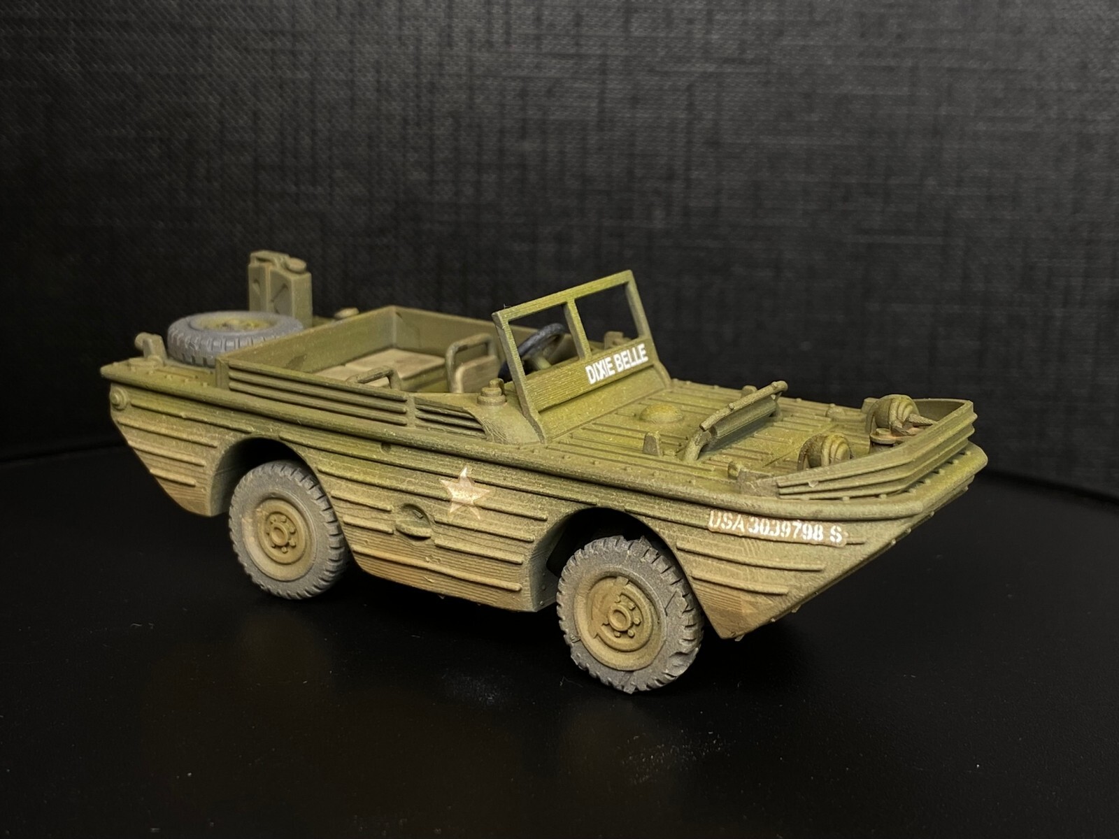 US ARMY USMC MARINES FORD SEEP GPA PRO PAINTED BOLT ACTION 28mm 1/56 ...