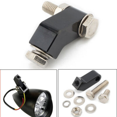 Motorcycle Headlight Mounting Block Bracket Extension Aluminum For ...