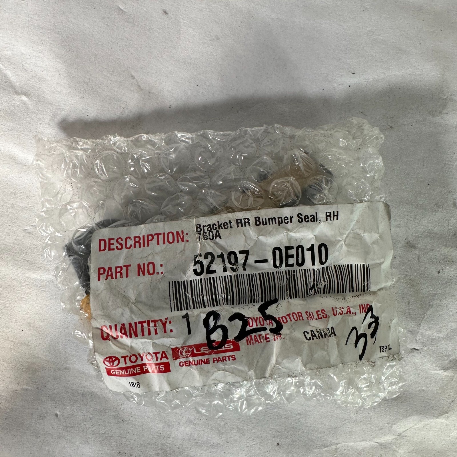 For Lexus RX350 2016-2019 Lexus 521970E010 Right Upper Valance Panel ...