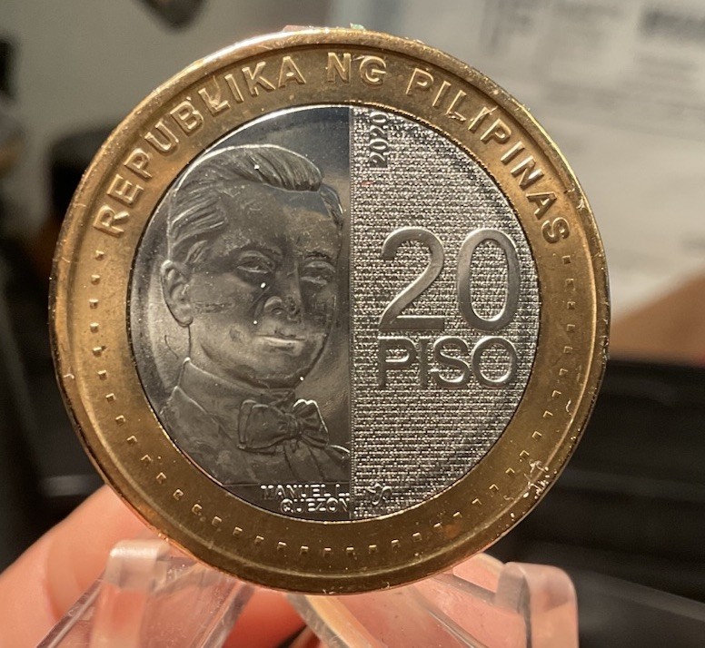 20 PISO REPUBLIKA NG PILIPINAS,MANUEL QUEZON COIN | eBay