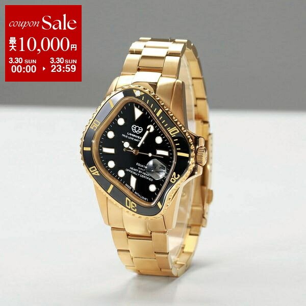 LAARVEE PEA001 Men's Watch Stainless Steel Streamlined Waterproof ...