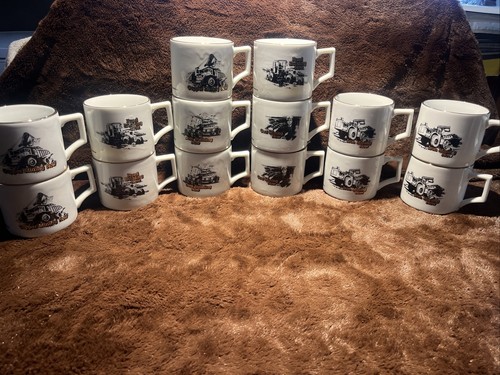 Lot Of 14 Motor Wheel Corporation Then & Now Coffee Mugs | eBay