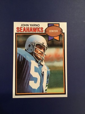 1979 Topps # 78 JOHN YARNO Seattle Seahawks Set Break MINT Sharp | eBay