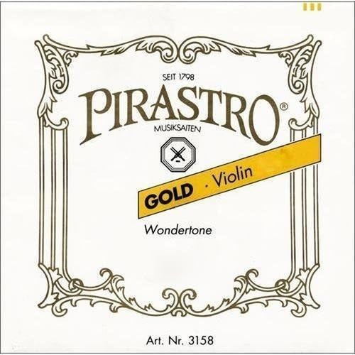 Wondertone Gold Label Violin String Set with Ball End E String - 4/4 ...