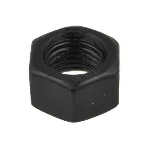 7/16" x 20 TPI UNF Fine Plain Black Uncoated Grade 8 Hex Standard Nut ...