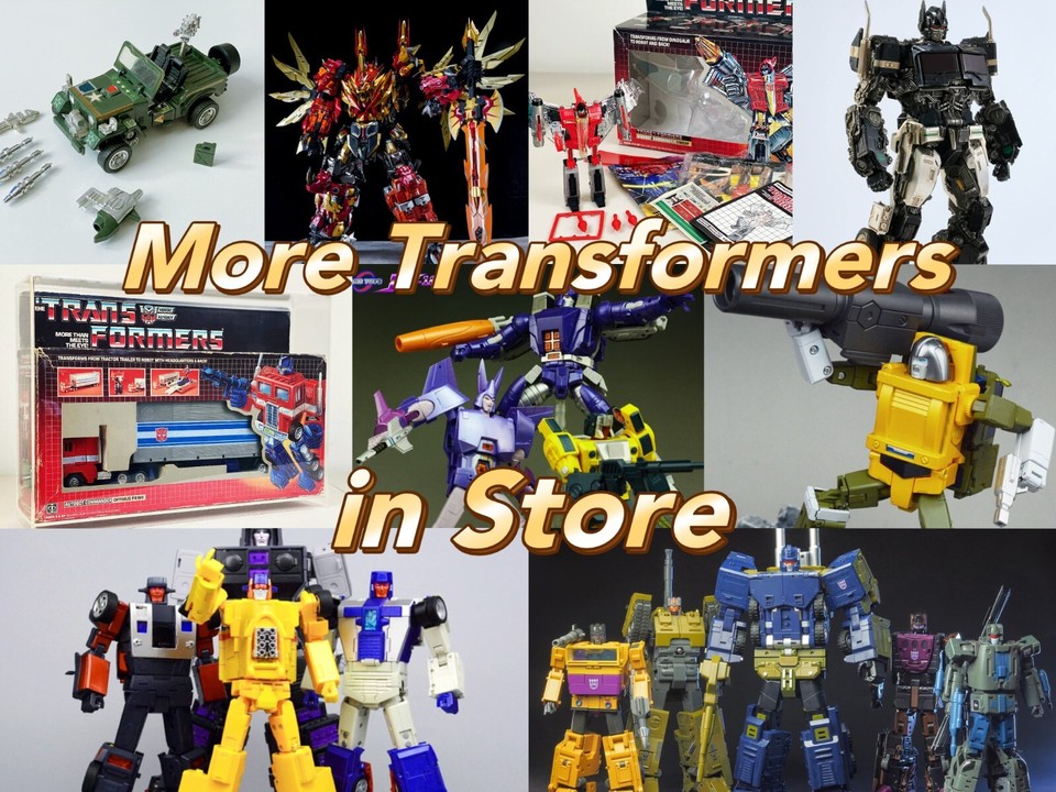 Bloks Transformers G1 Series 4 Model Kit Set of 9 Figures Blind Box US ...
