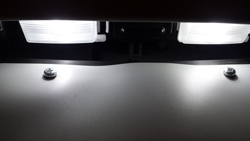 White LED License Plate Lights Subaru Forester 1998-2015 2019 | eBay