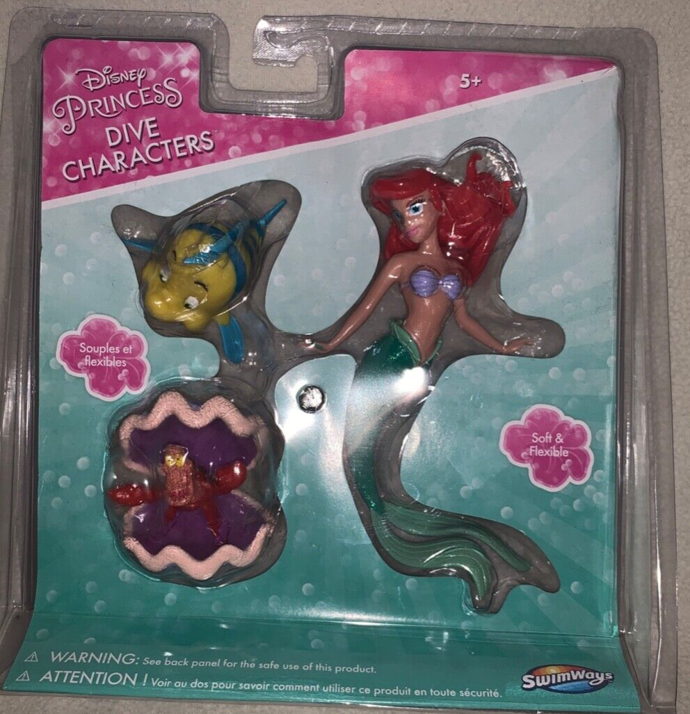 SwimWays Girls Disney Princess Ariel Dive Characters Toy for sale ...