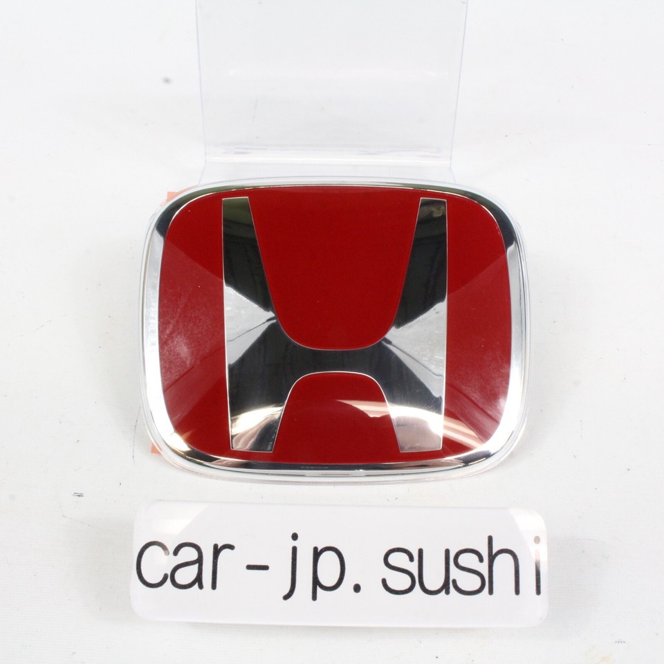 HONDA Genuine ACURA RSX Integra 05-06 DC5 Type-R F&R SET Red H Emblem ...