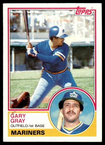 1983 Topps Gary Gray Seattle Mariners #313 | eBay
