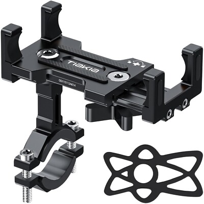 Sichere Smartphone Halterung für Fahrrad/Motorrad - Tiakia 360° Aluminiumhalter | eBay.de