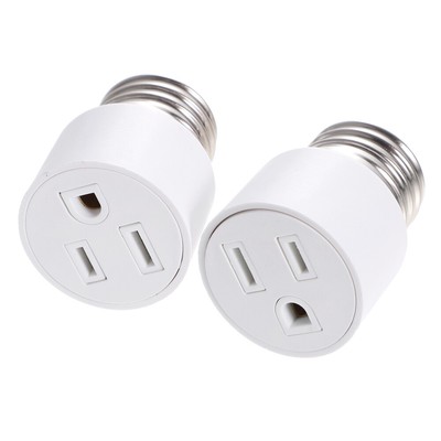 2 Pcs E27 Converter Light Bulb Socket Outlet Adapter Lamp Holder | eBay