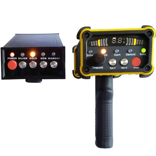 GR-200 Underground Metal Detector Long Range Gold Gems Detectors Finder ...