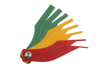 BRAND NEW! BRAKE PAD THICKNESS CHECKING TOOL CHECKER COLOURED CODED ...